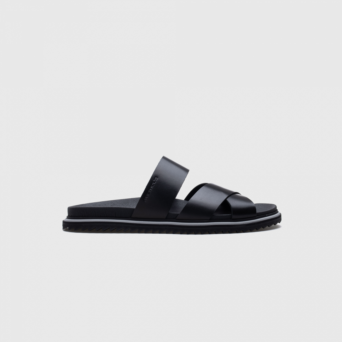 Mayan Black Skin Sandal - 13498-3301AM | Ambitious