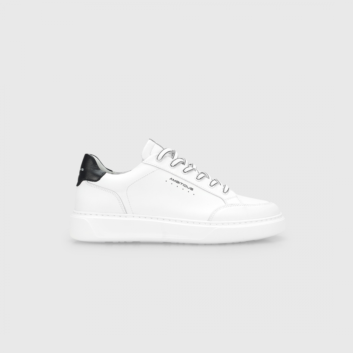 White Low-Top Sneaker KIT - 12861-4838AM | Ambitious