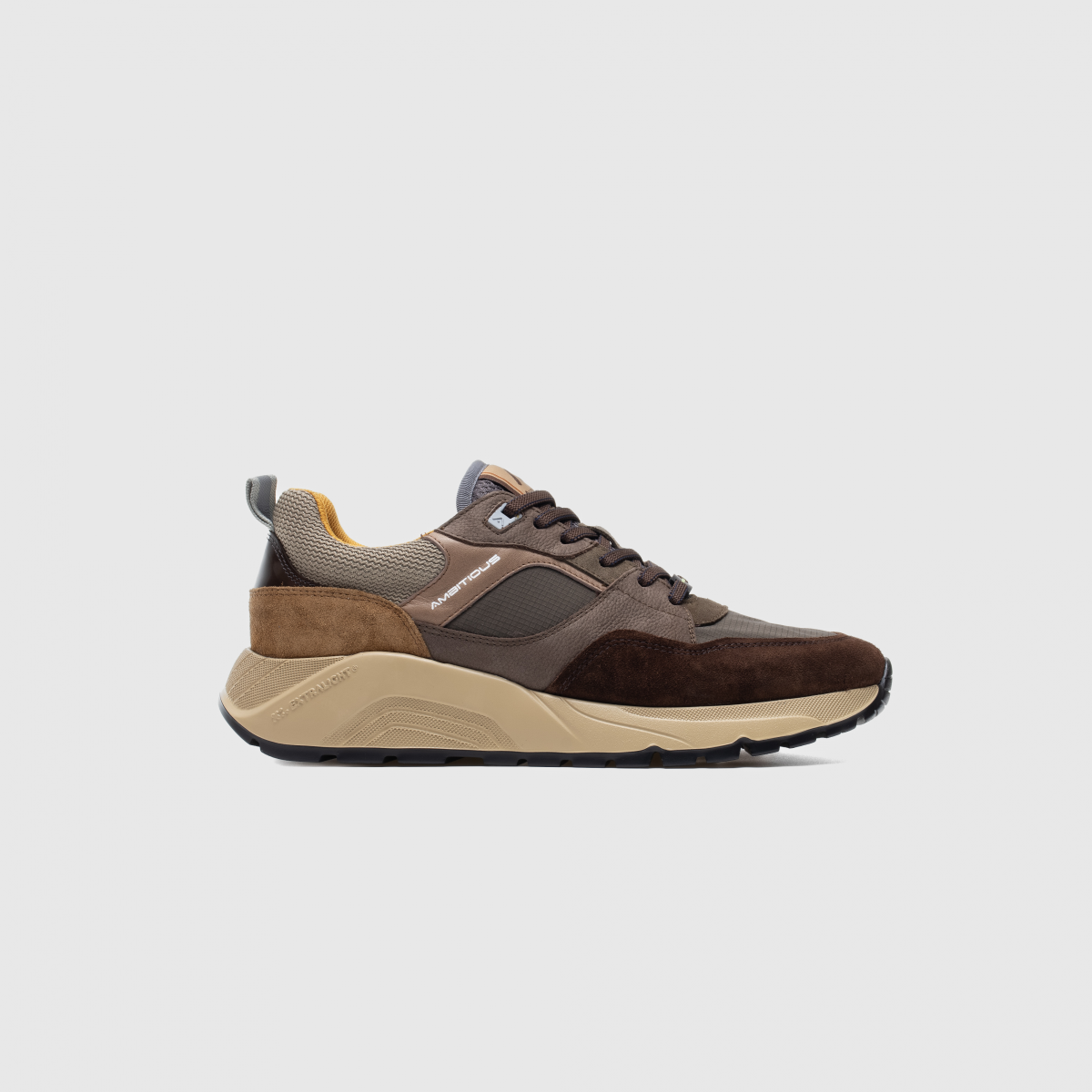 Sapatilha Chunky Desportiva Castanha STRIDER - 13395-T4458AM - Ambitious