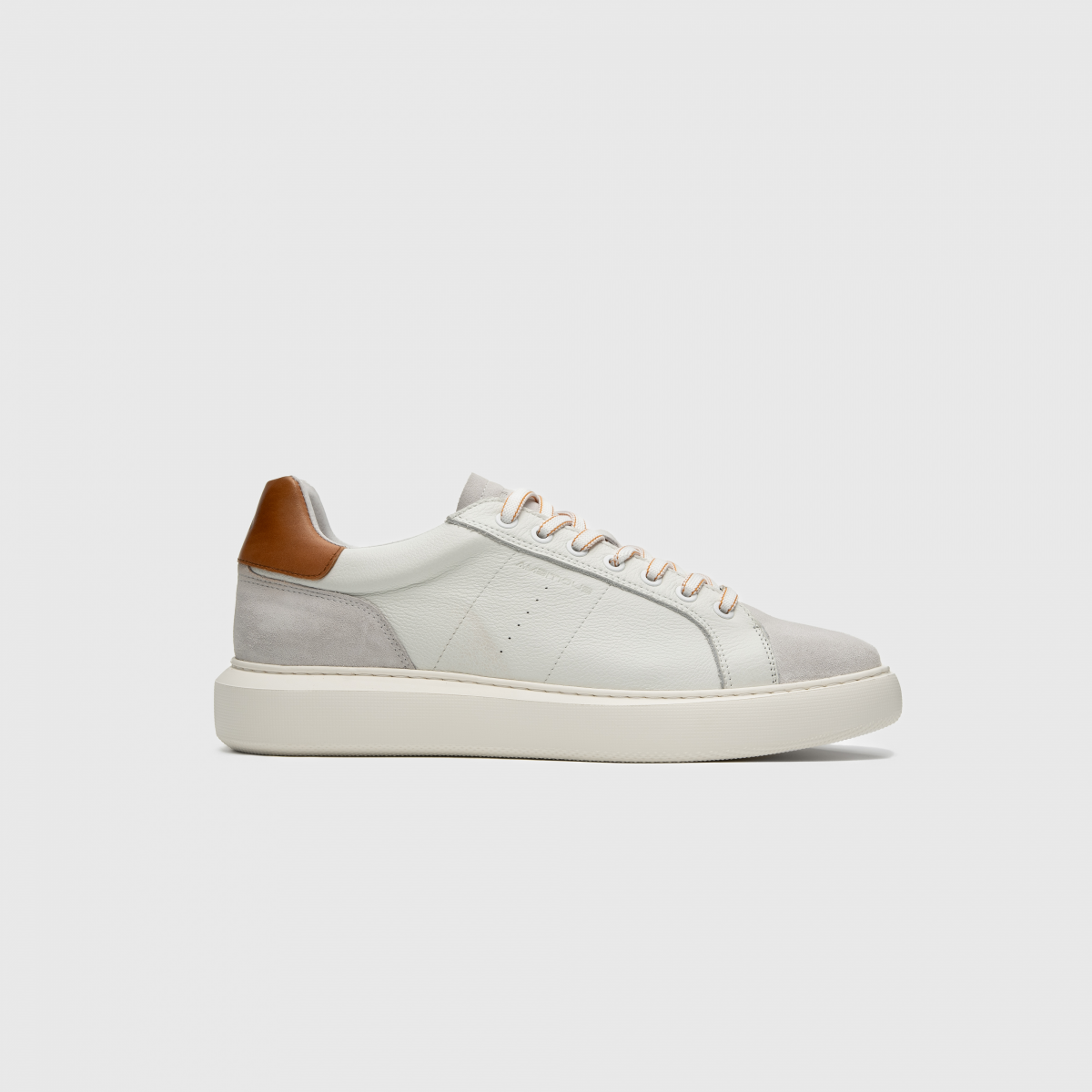 White Lace-Up Sneaker ECLIPSE - 13497-5164AM - Ambitious