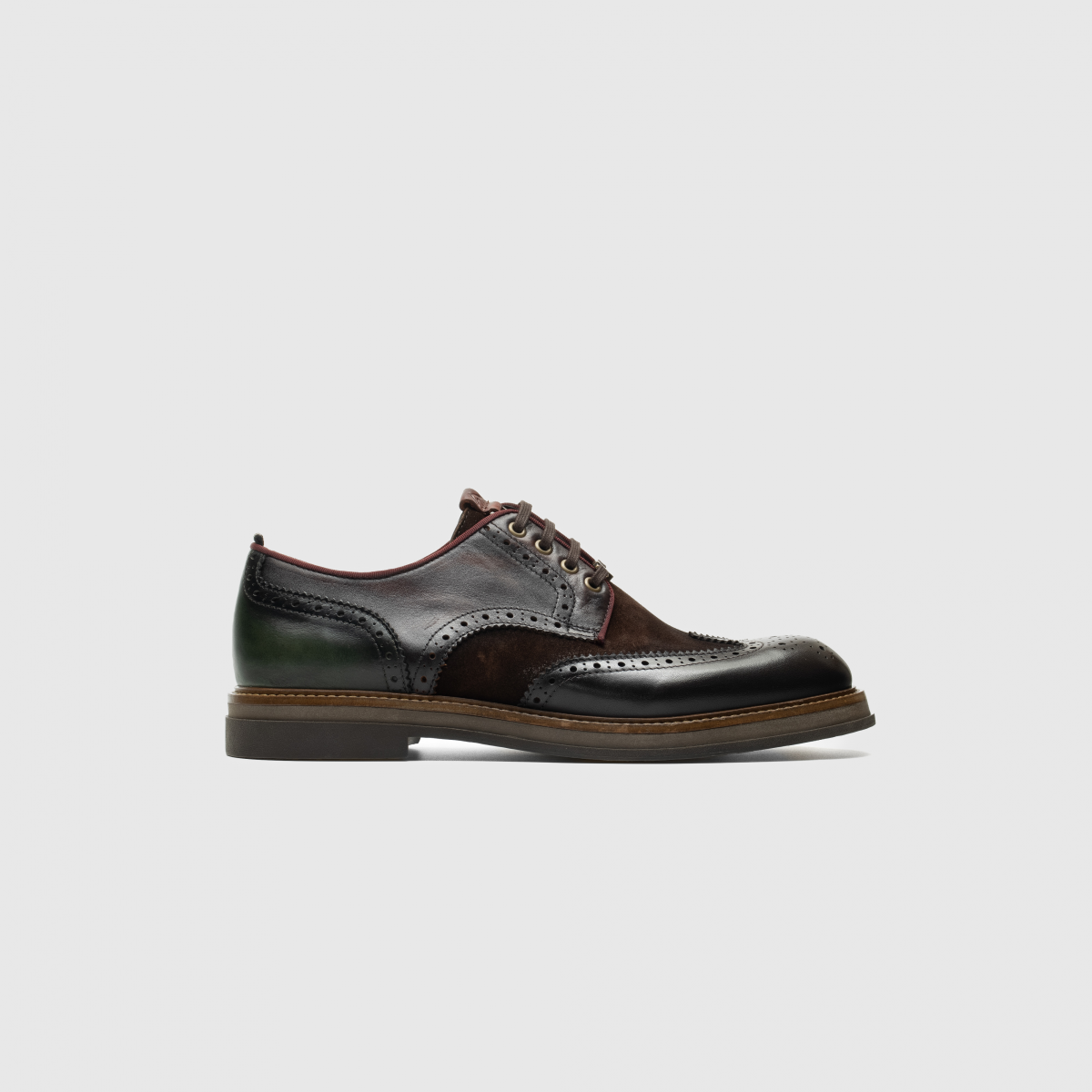 BTR Brown Brogue Shoes - 12391C-6565AM | Ambitious